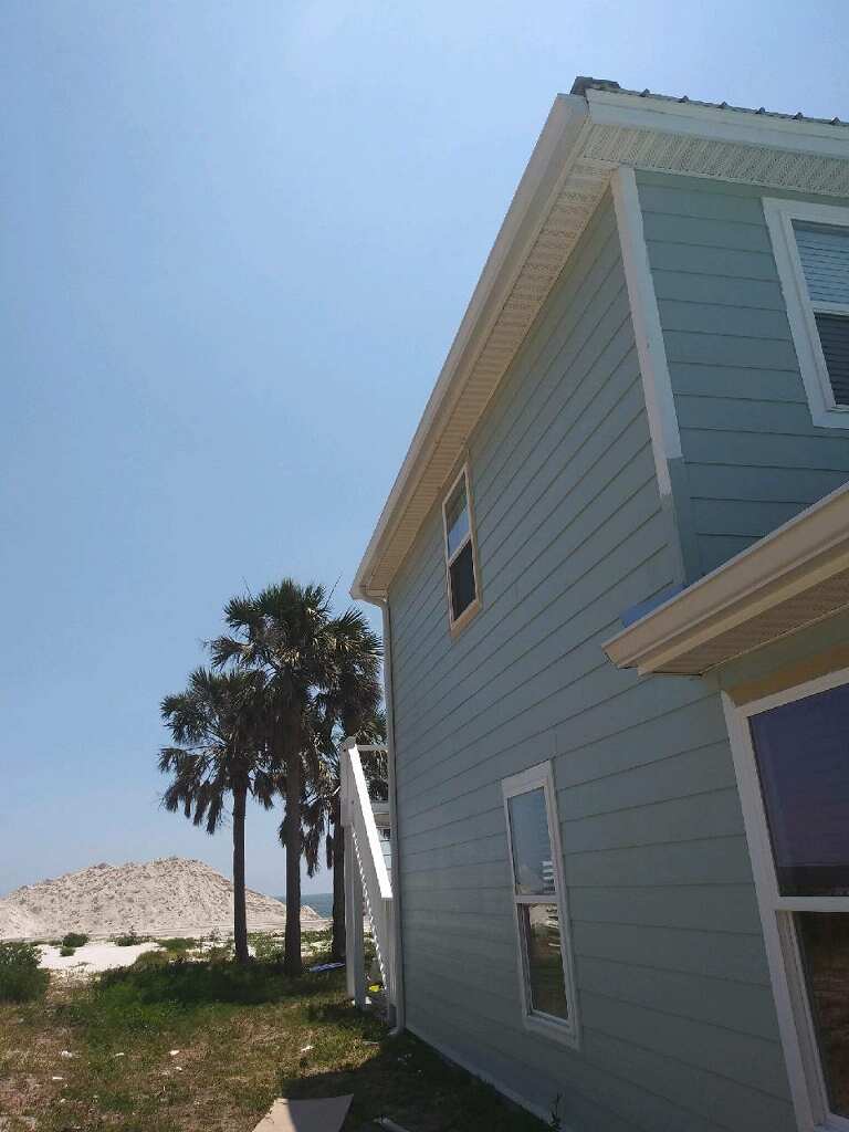 New Gutter Install In Mexico Beach, FL - Panama City Gutter